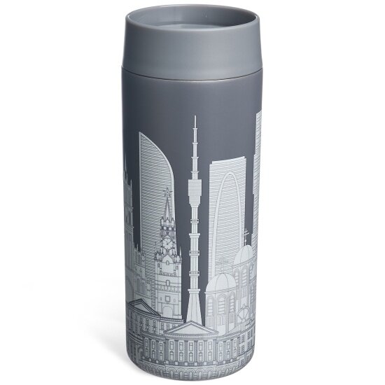 Термокружка Agness city 350 мл, колба нерж. сталь