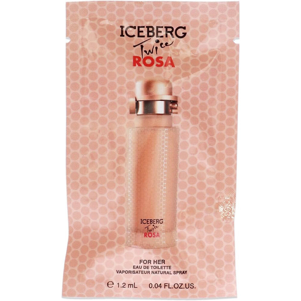 Туалетная вода Iceberg Twice Rosa миниатюра 1.2 мл / Пробник духов Айсберг Твайс Роза