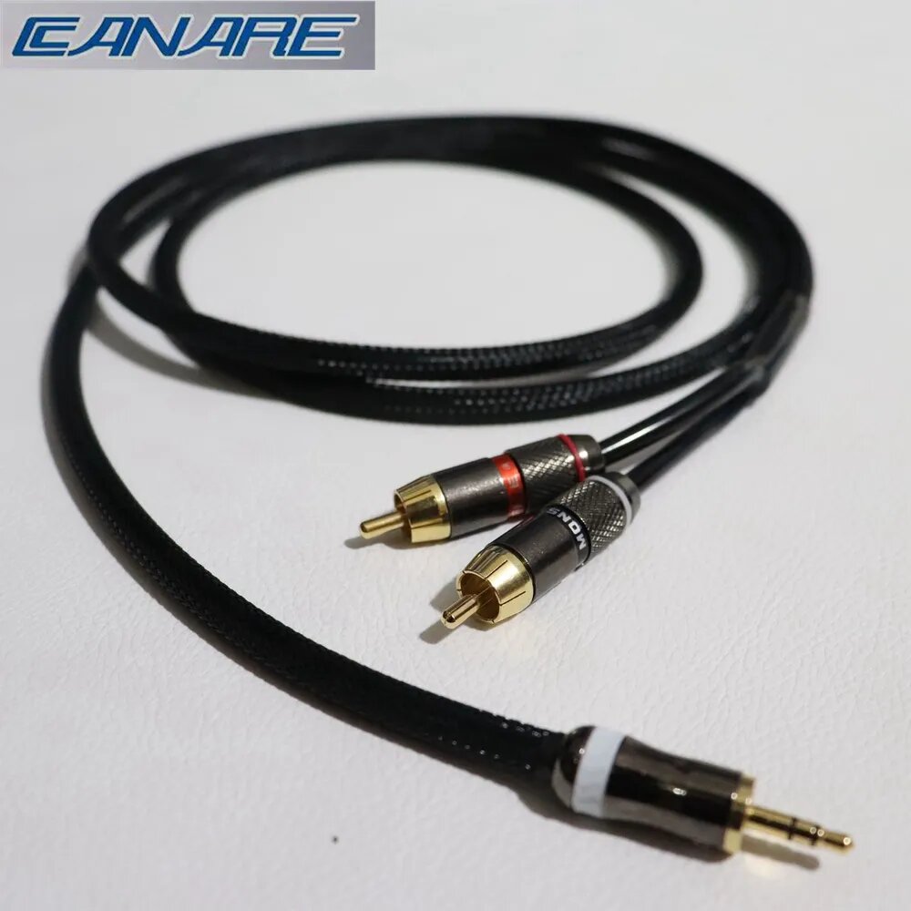 CANARE Аудиокабель, 1.5 м, черный