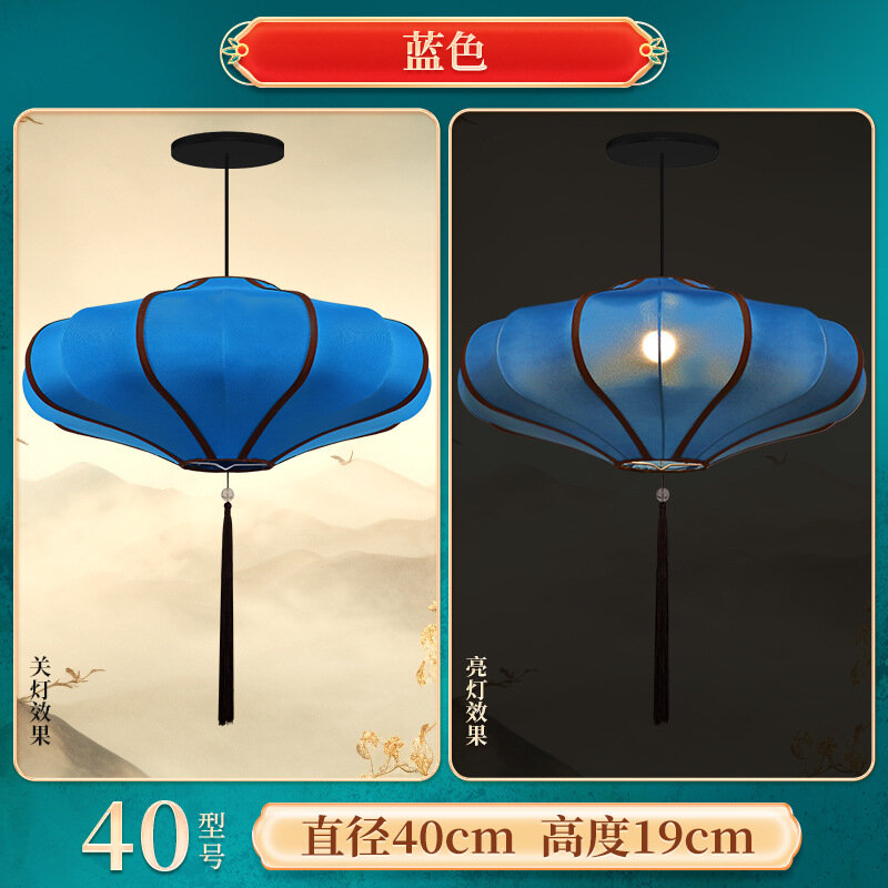 Плоский круглый ручной эластичный тканевый фонарь ханфу, ручной работы, многоцветный, ручной росписи для ресторана хот-пот и столовой