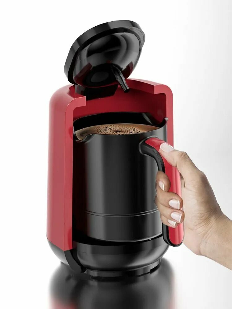 Кофеварка комбинированная lhc20230719007, красный
