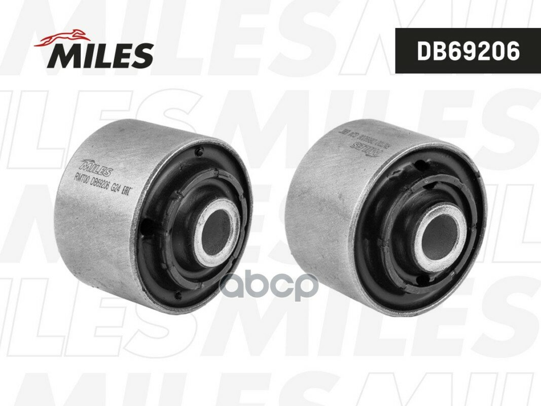 Сайлентблок рычага AUDI A4 00-08/SEAT EXEO 09- зад. подв. нижн.(к-т 2 шт.) Miles арт. db69206