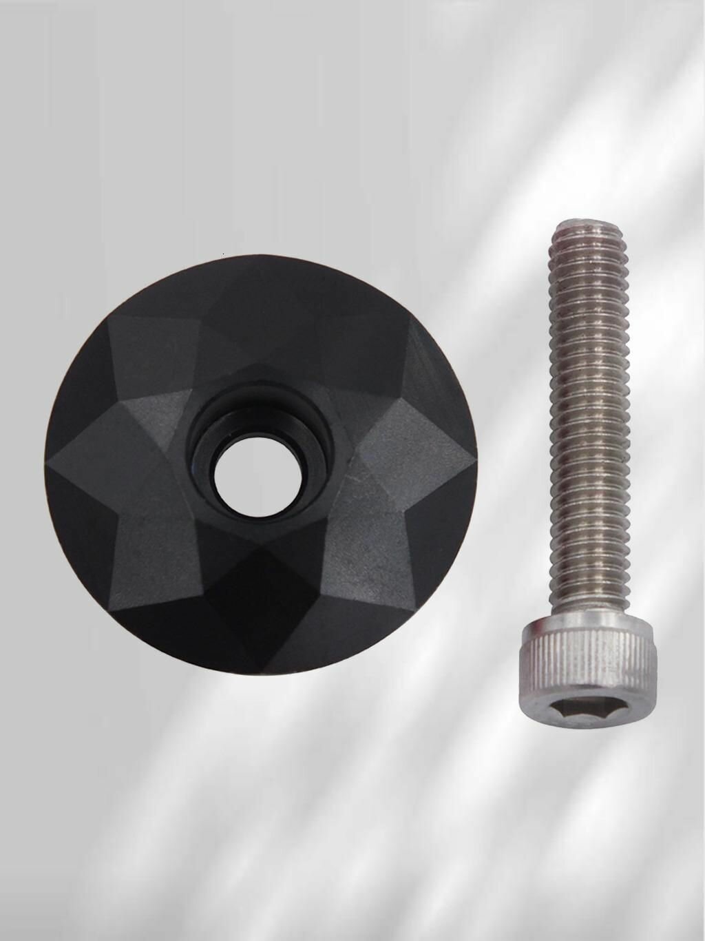 Крышка рулевой колонки для горного велосипеда, Черный