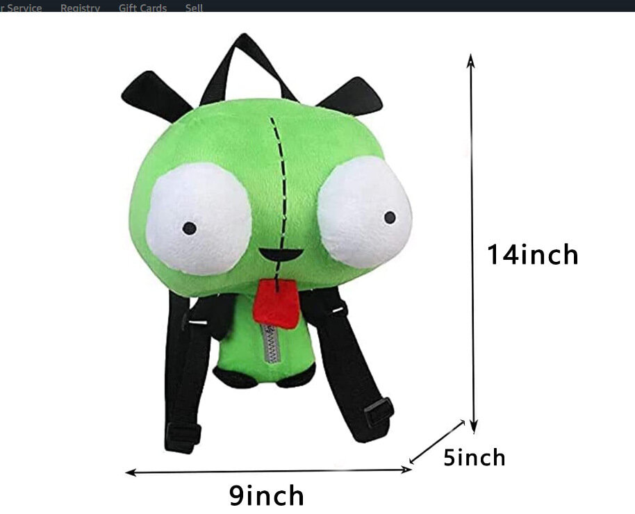2026 Новейшая игрушка Alien Invaders Invader.Zim Jil оптом на Ebay