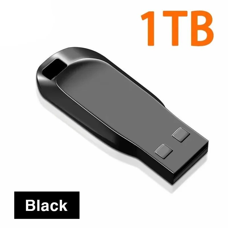 VIVO Flash Drive Mini USB 3.0 512ГБ/1ТБ/2ТБ Black 1TB