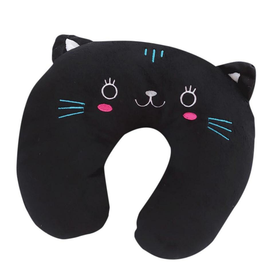 Дорожная детская подушечка для шеи, супермягкая игрушка для шеи, рождественский подарок