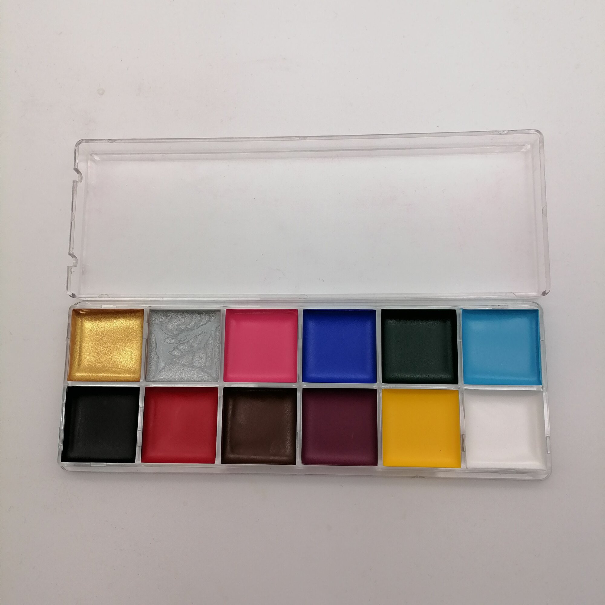 Аквагрим на водной основе 12 цветов