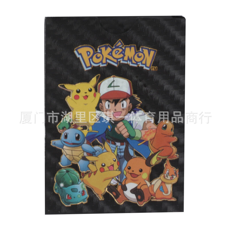 Набор черных фольгированных карт Pokemon - 27 карточек, премиальная коллекционная версия