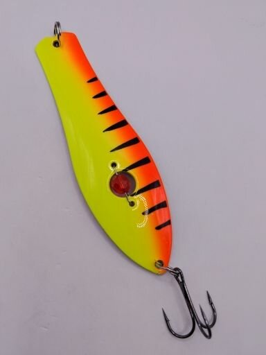 Блесна колебалка Kuusamo Suomi (Professor), 115 мм, 36 г, для ловли хищника