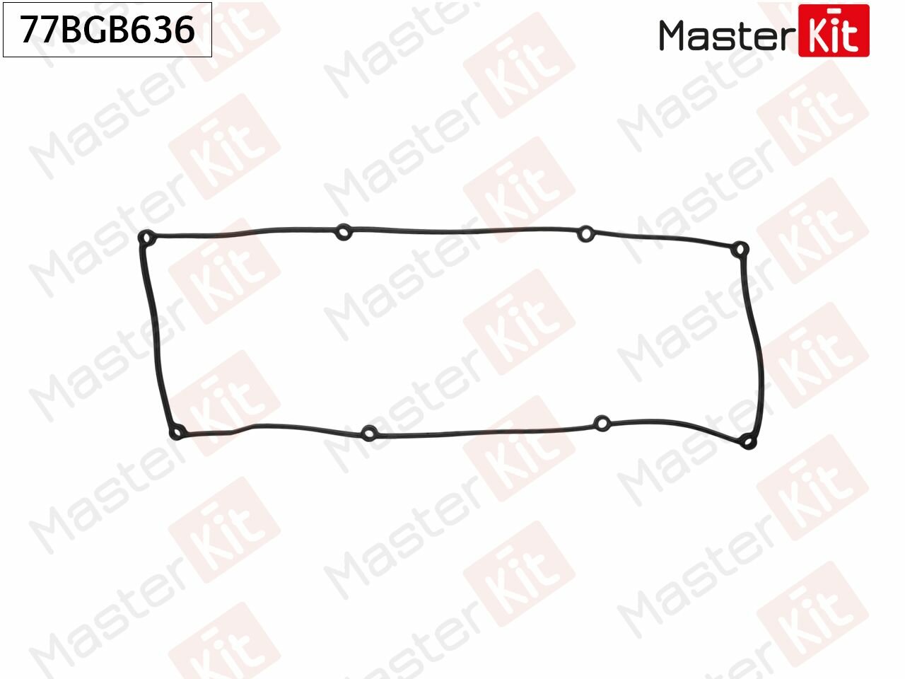 Прокладка клапанной крышки Mitsubishi PAJERO, IV V8W V9W 4M41 MasterKit 77BGB636