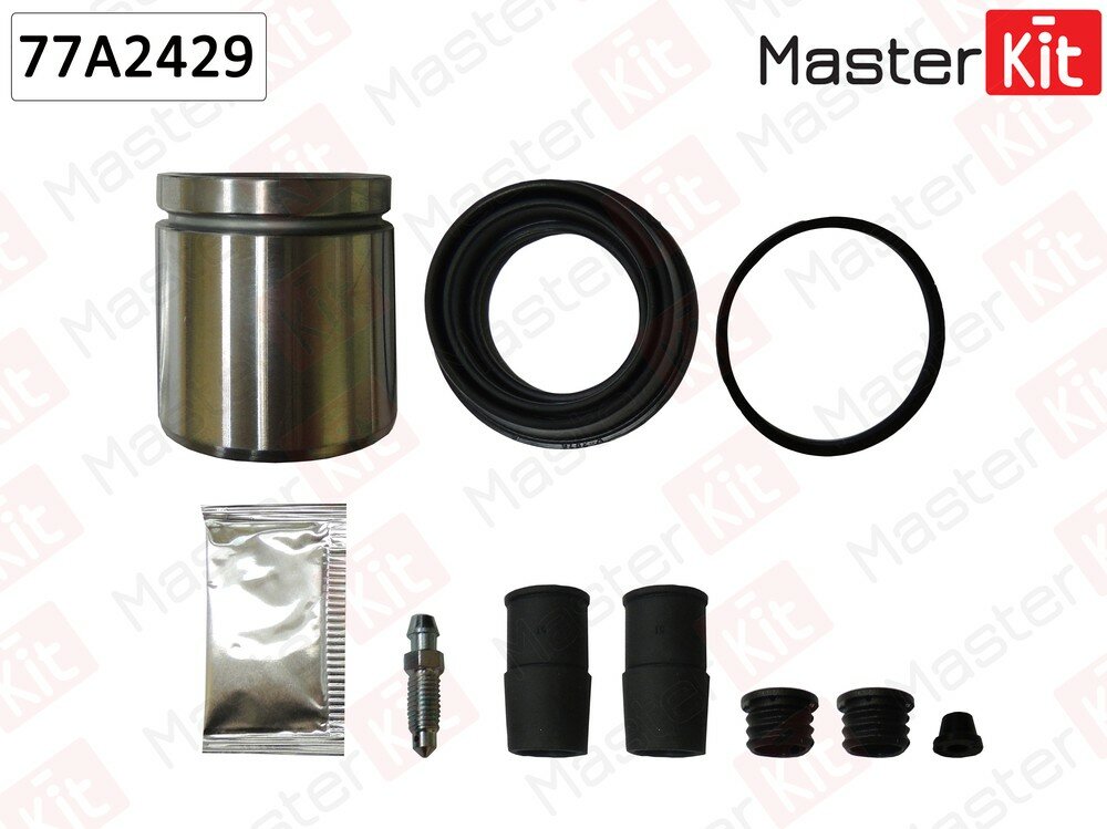 Ремкомплект суппорта переднего MASTER KIT 77A2429 54 мм с поршнем Fiat Punto 03->, Ford Focus 98-04, Tourneo Connect 02-13, Transit Connect 02-13