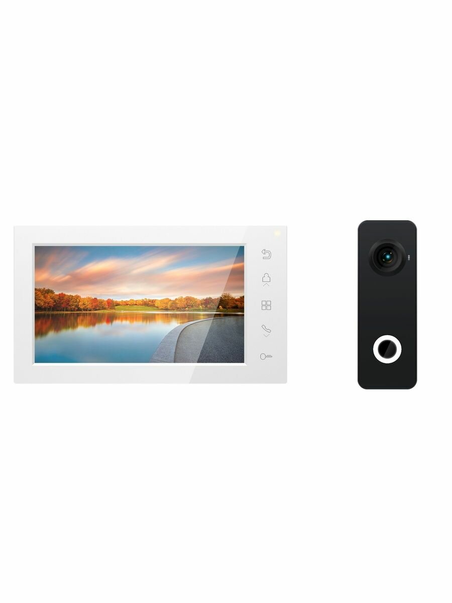 Комплект видеодомофона Amelie HD X kit (White)