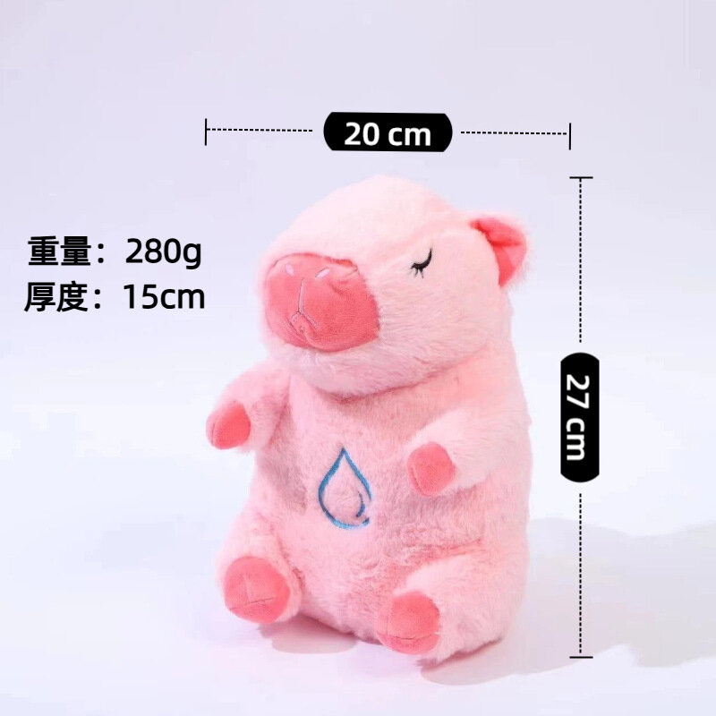 Дышащий медведь-выдра, плюшевая игрушка со звуком, детская успокаивающая кукла для сна, в наличии, музыкальное средство для сна.