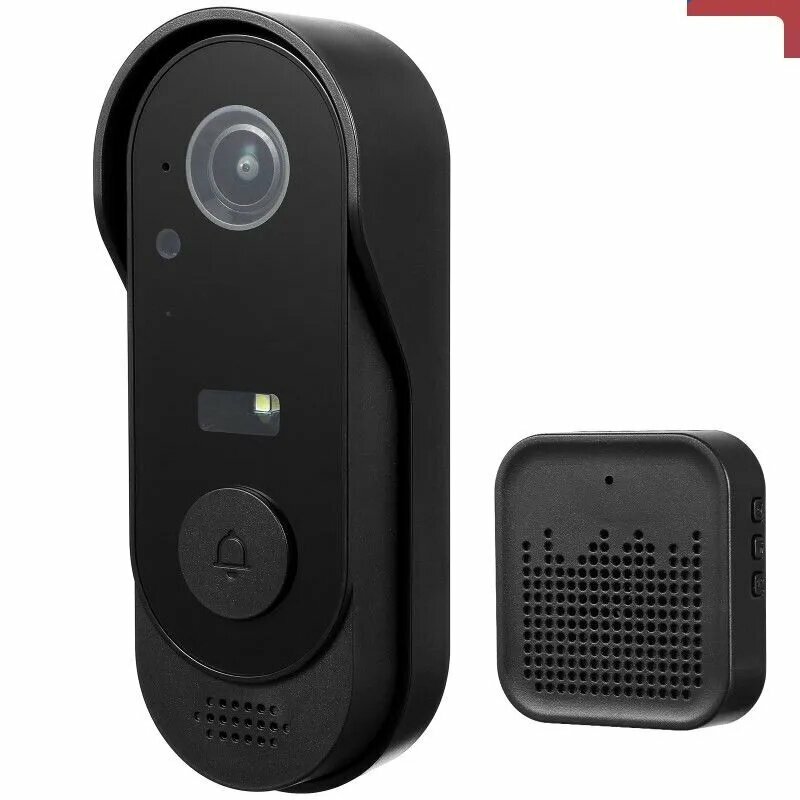Видео дверной звонок, беспроводной умный дверной звонок, совместимый с датчиком человека, интеллектуальный