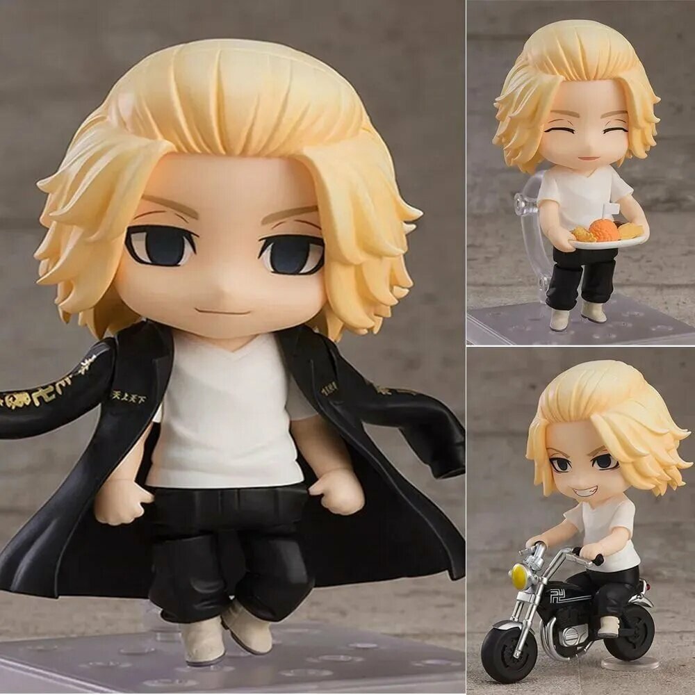 Фигурка Токийские Мстители Мандзиро Сано (Майки) / Tokyo Revengers Manjiro Sano (Mikey) Нендороид (10cm) 1666