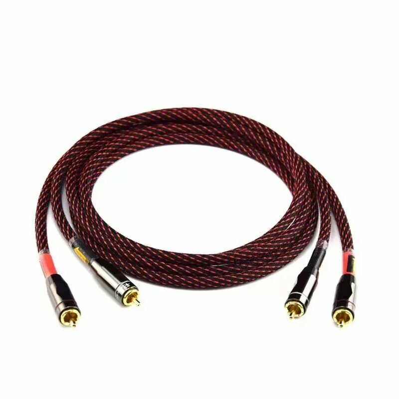 CANARE Аудиокабель RCA/RCA, 1 м, красный