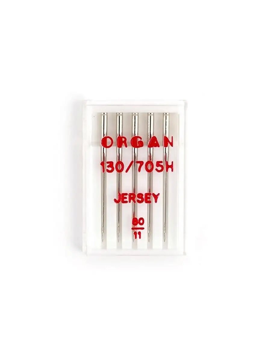 Иглы для бытовых швейных машин джерси №80, 5 шт