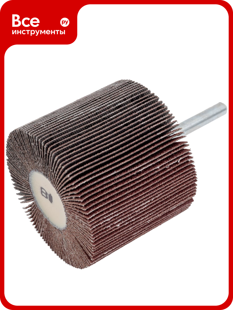 Головка шлифовальная лепестковая GL6050-6A80 Дипар 107001204 из закаленного сплава для обработки алюминия