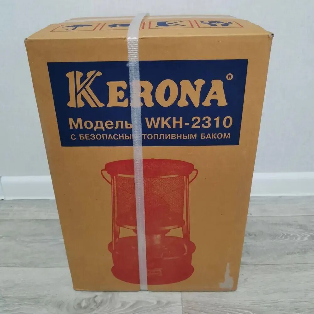 Керосиновый обогреватель Kerona WKH-2310 красный инфракрасный для дома и дачи — фото 1
