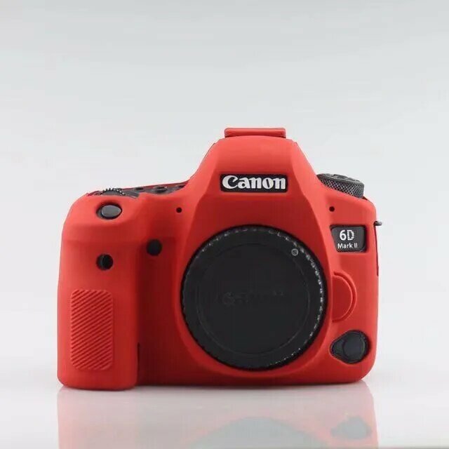 Защитный силиконовый чехол для фотоаппарата Canon EOS 6D Mark II 6DMII 6D2 ультра-тонкая полимерная из мягкого качественного силикона