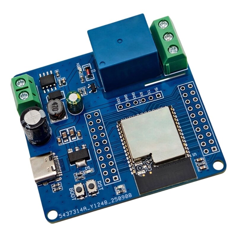 Модуль Одноканальных Реле S3 WIFI, совместимый с Bluetooth, С Широким входом напряжения 5-60 В для автоматизации Интернета Вещей