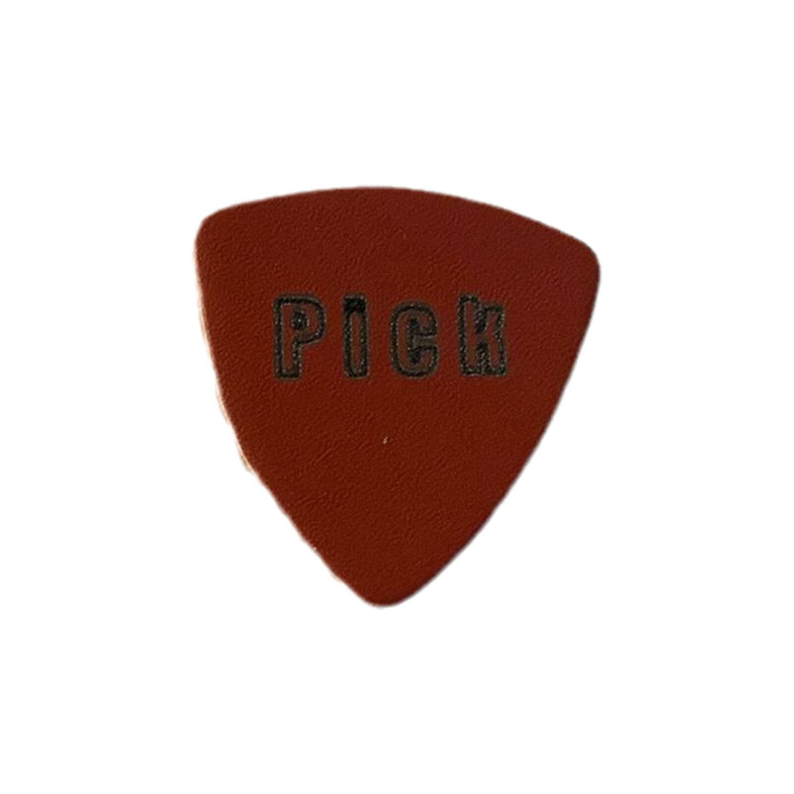 Кожаные медиаторы для гитары, черные и белые нейлоновые, для акустических и электрогитар, аксессуары, цвет для укулеле F0B0, гитара 4