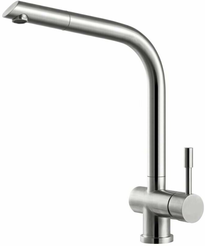 Смеситель для кухни Lemark Expert нержавеющая сталь (LM5075S)