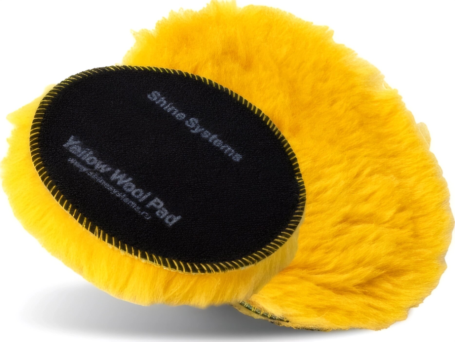 Полировальный круг из желтого меха, 130 мм Shine S Yellow Wool Pad 130 мм
