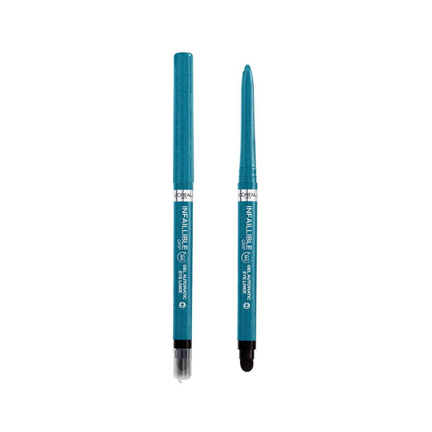 Карандаш для глаз LOREAL INFAILLIBLE автоматический гелевый тон 007 (turquoise faux fur)
