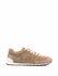 Кроссовки BRUNELLO CUCINELLI Suede panelled trainers, размер 38, brown