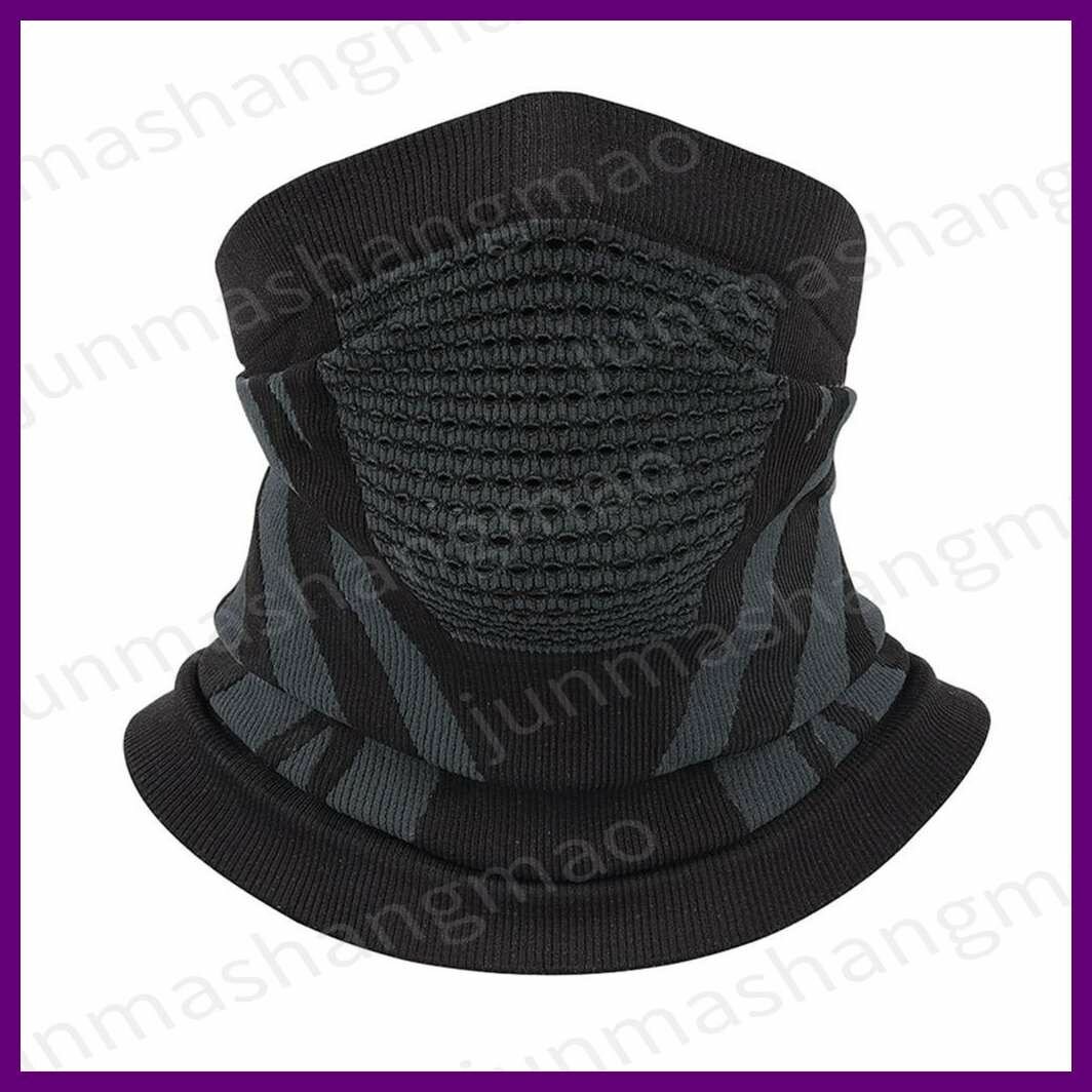 Дышащая грелка для шеи женщин и мужчин, спортивная маска лица на открытом воздухе, зимние велосипедные гетры, универсальный ветрозащитный чехол