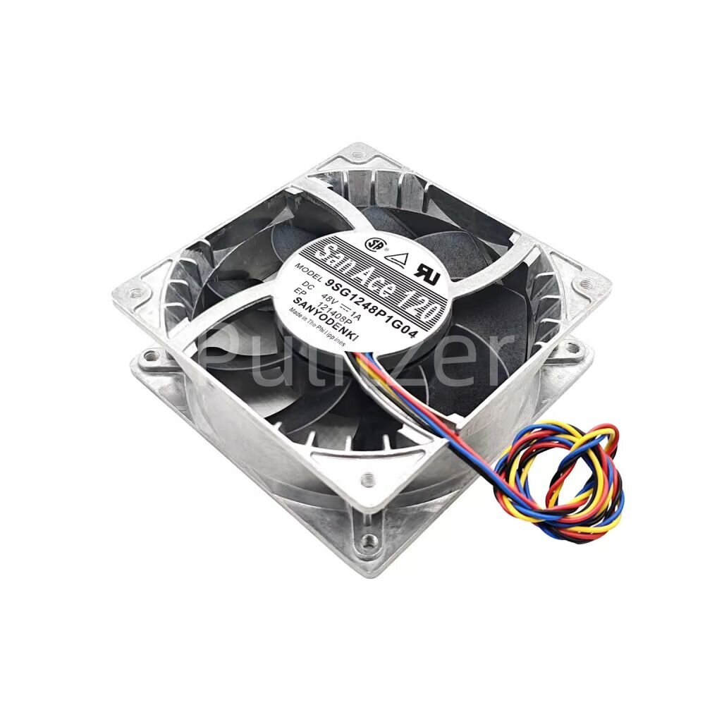 Металлический термостойкий вентилятор охлаждения 9SG1248P1G04 120*120*38 мм 48 В 1A
