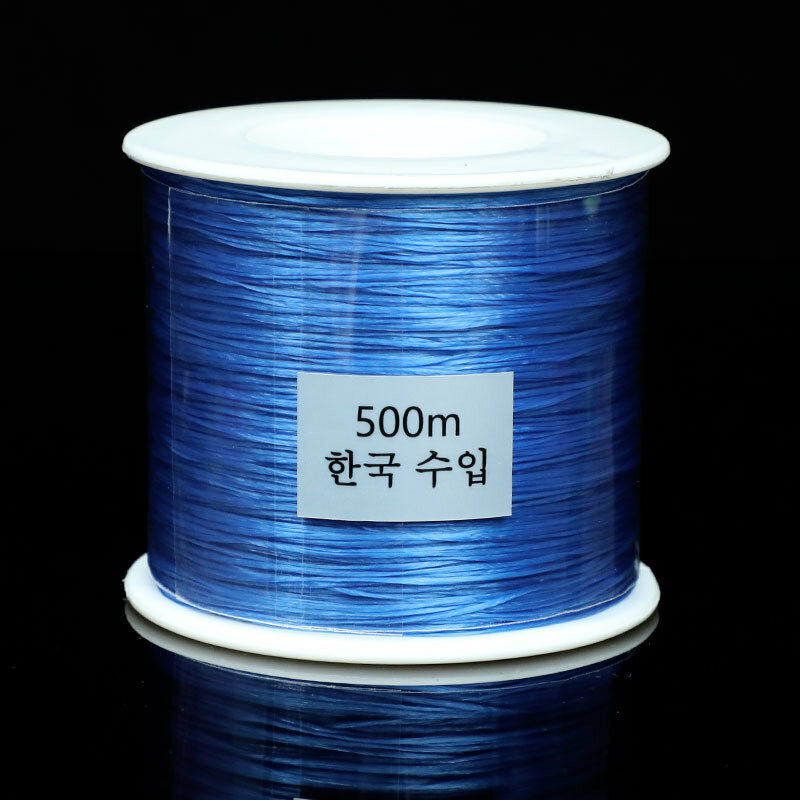 Прямые продажи от фабрики 500m Эластичный шнур Цветной плоский шнур для бисера Ювелирные аксессуары Кристаллический бодхи Эластичная нить