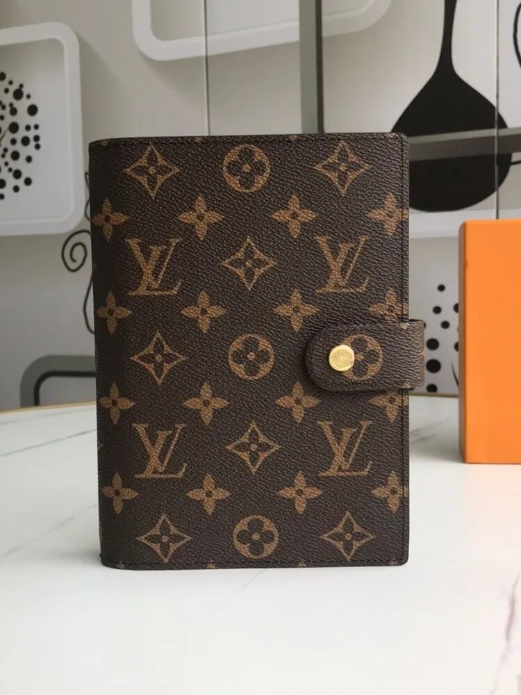 Записная книжка Louis Vuitton Monogram из натуральной кожи, артикул: 3142577218