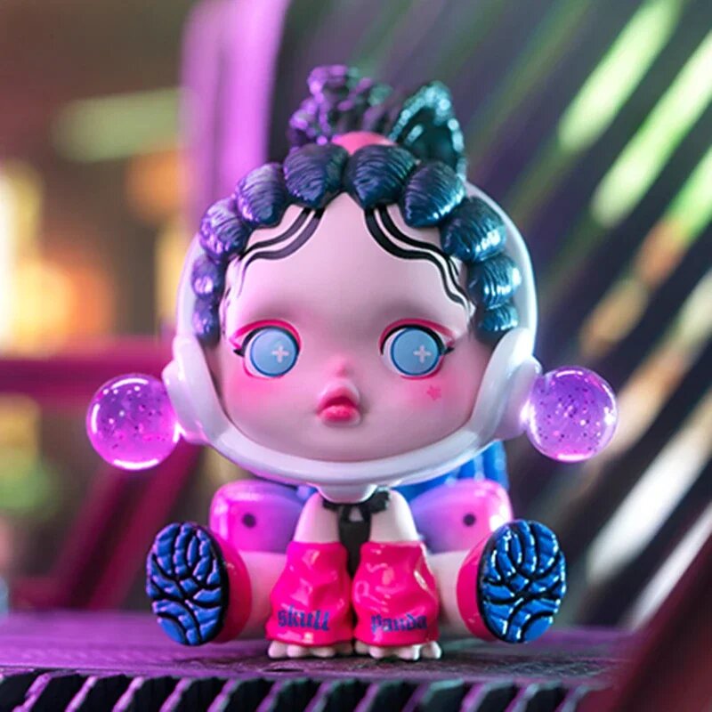 POP MART Skullpanda City of Night Dancer, Розовый