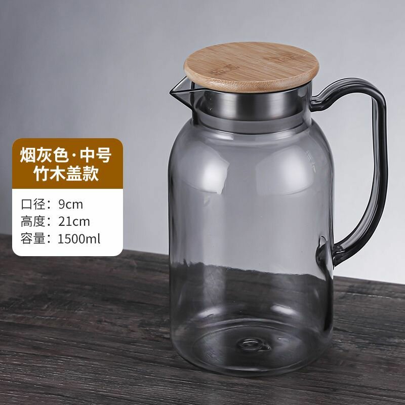 Акриловый кувшин, пластиковый кувшин для сока, большой емкости для напитков, кувшин для воды, устойчивый к высоким температурам, утолщенный кувшин