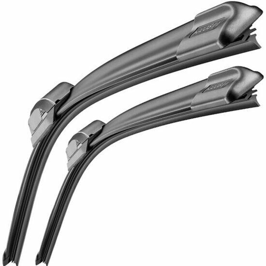 Щетка стеклоочистителя комплект Bosch Aerotwin A555S, 600мм/400мм, бескаркасная, 2шт, 3397007555