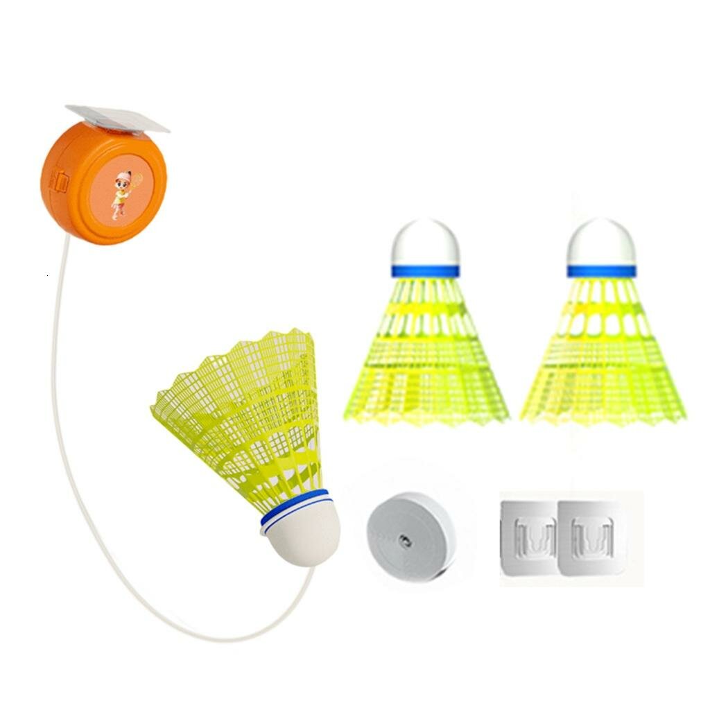 Портативный тренажёр для бадминтона, 3 цели