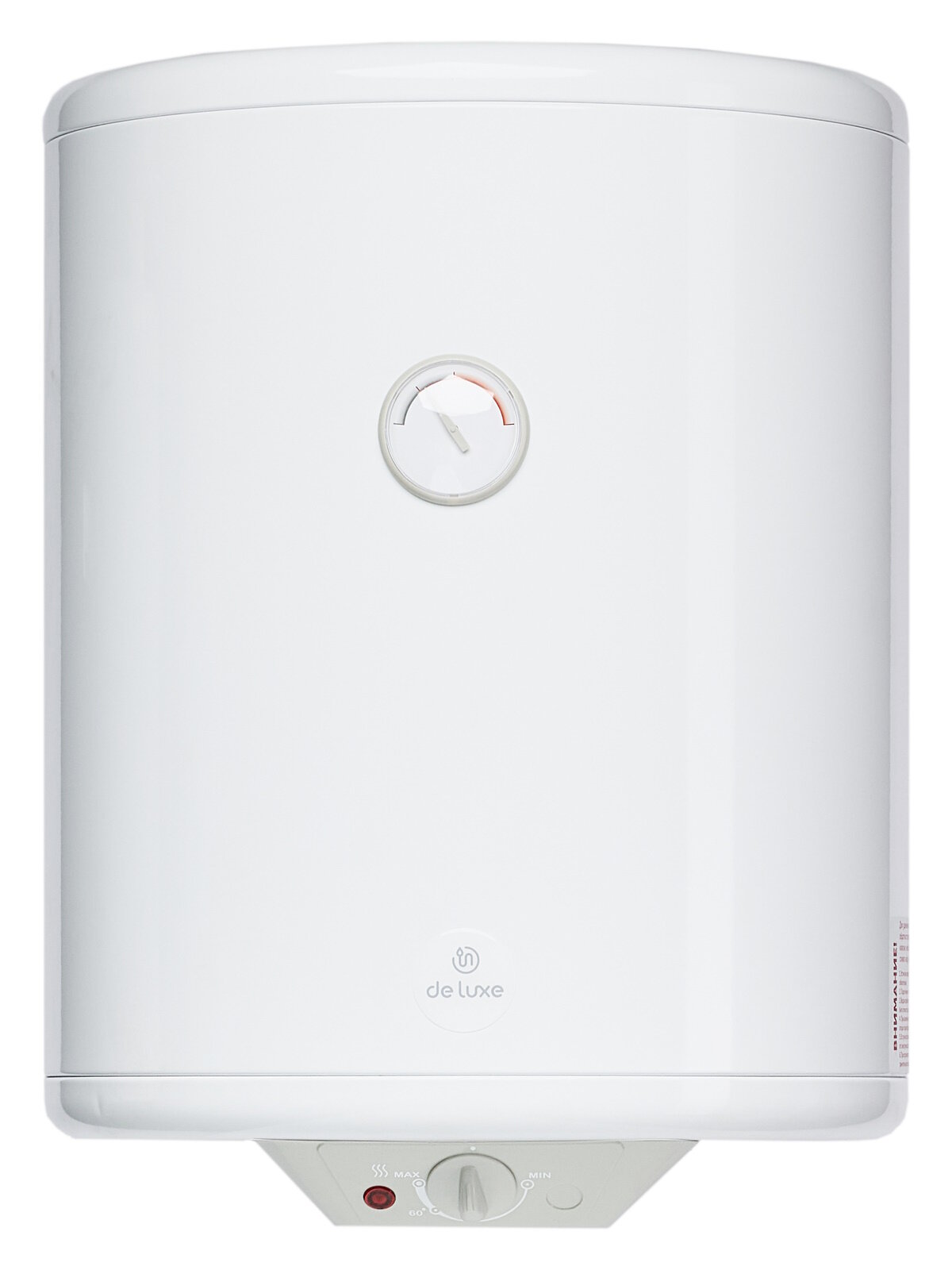 Водонагреватель De luxe W50V1 электрический, накопительный, 1500 Вт, 50 л