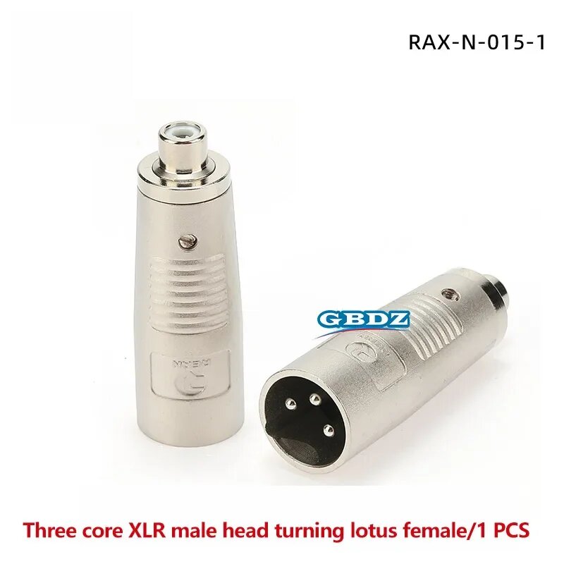 REAN Конвертер RCA на XLR RAX-N-015-1, 2PCS