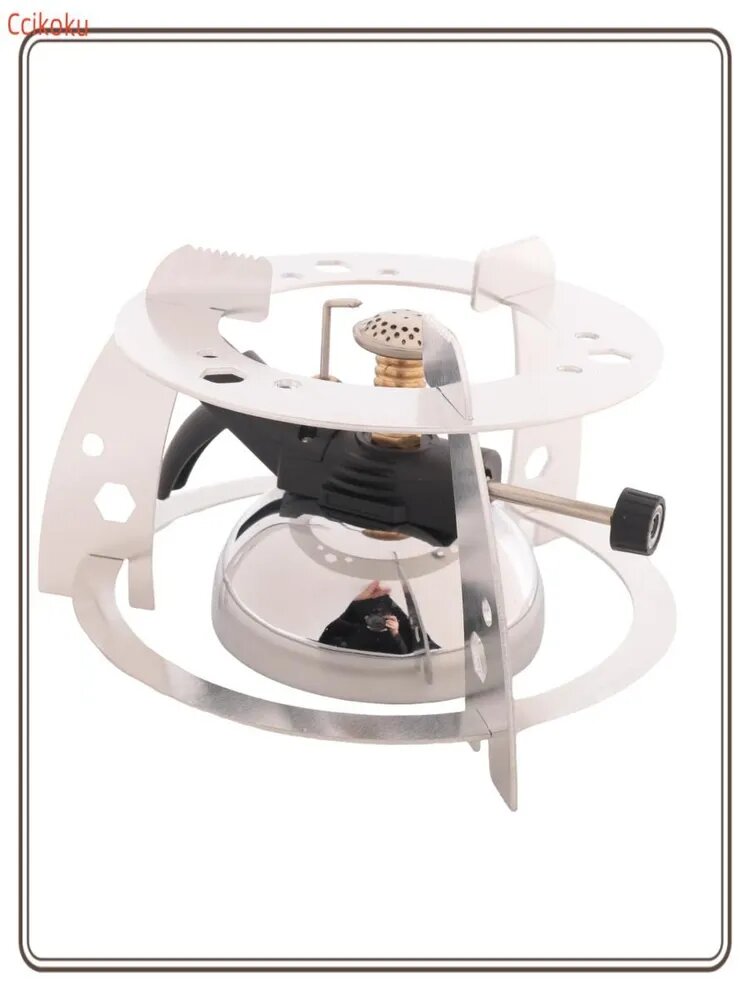 Мини настольная бутановая газовая горелка с пламенной головкой совместим сифона, нагревателя кофе, кофеварка, чайник мокко, плита