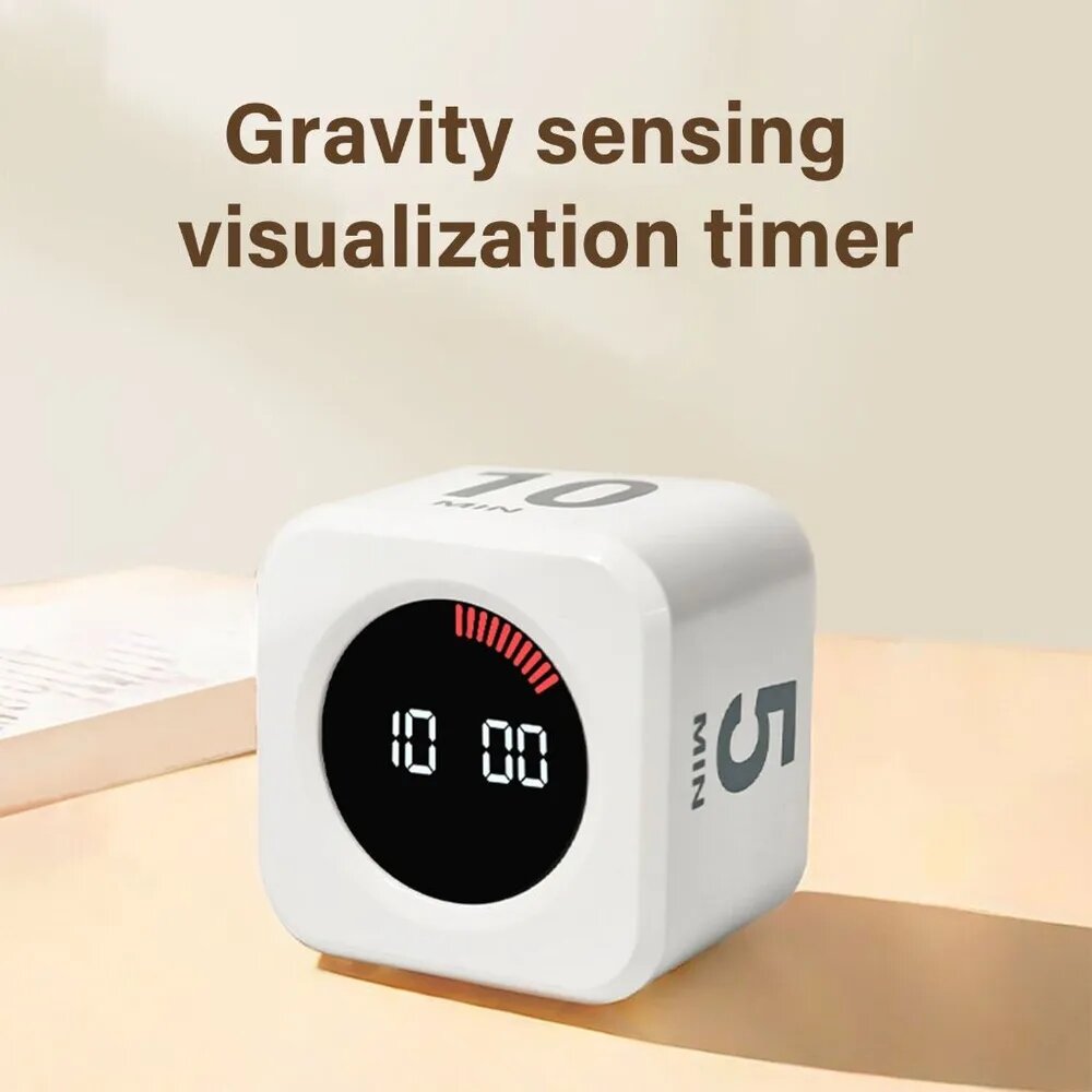 Кухонный таймер Cube Timer, цифровой электронный таймер 1 шт — фото 1