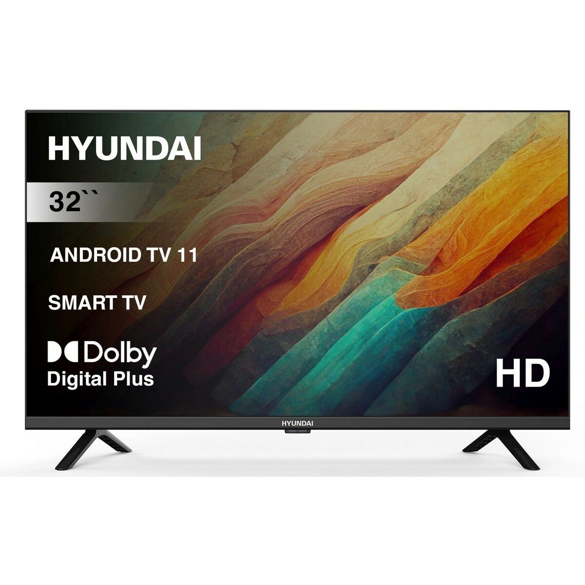 Телевизор Hyundai Телевизор LED Hyundai 40" H-LED40BS5002 Smart Android TV Frameless черный/FULL HD/60Hz/DVB-T2/DVB-C/
