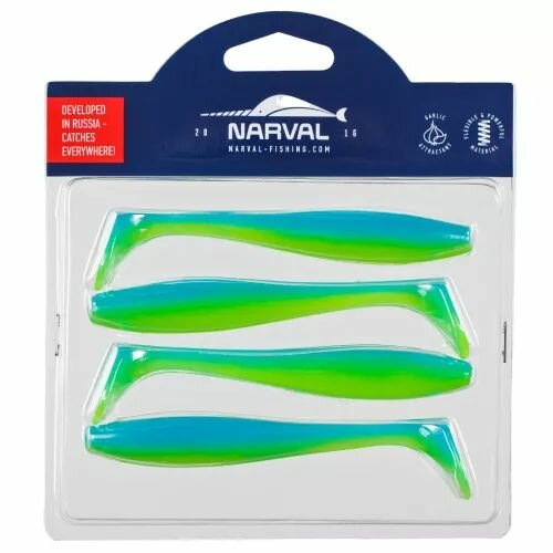 Силиконовая приманка Narval Choppy Tail 12cm #016 4шт.