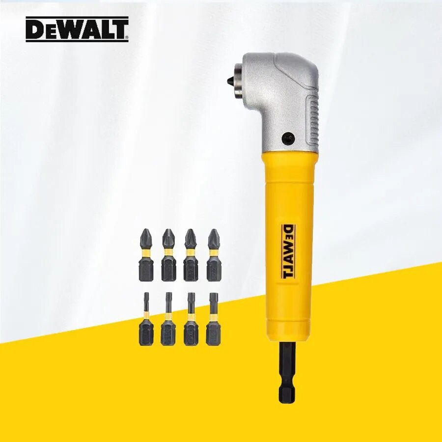 DeWalt, Ударная угловая дрель/адаптер, комплект, удлинитель для шуруповерта 90 градусов DT71517T-A9