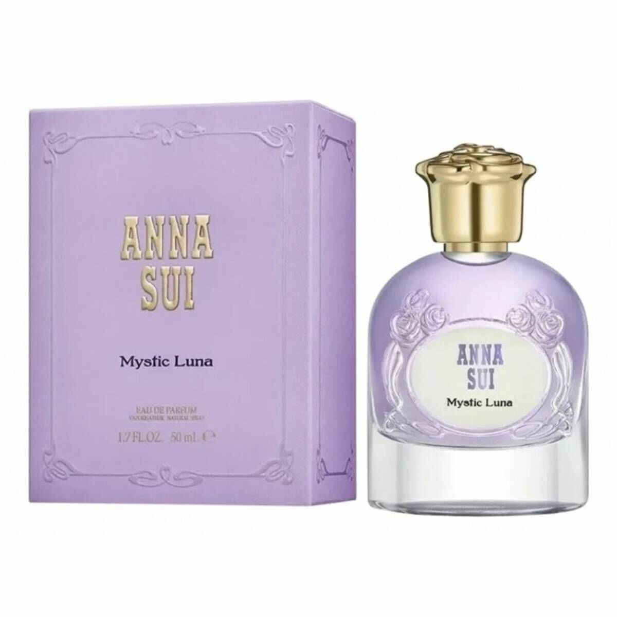 Парфюмерная вода Anna Sui "Mystic Luna", для женщин, древесный, цветочный аромат, 50мл