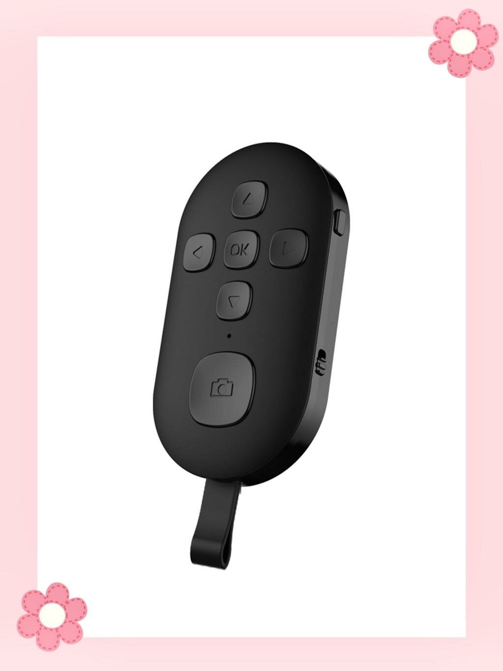 Беспроводной Bluetooth-пульт управления для селфи, Черный