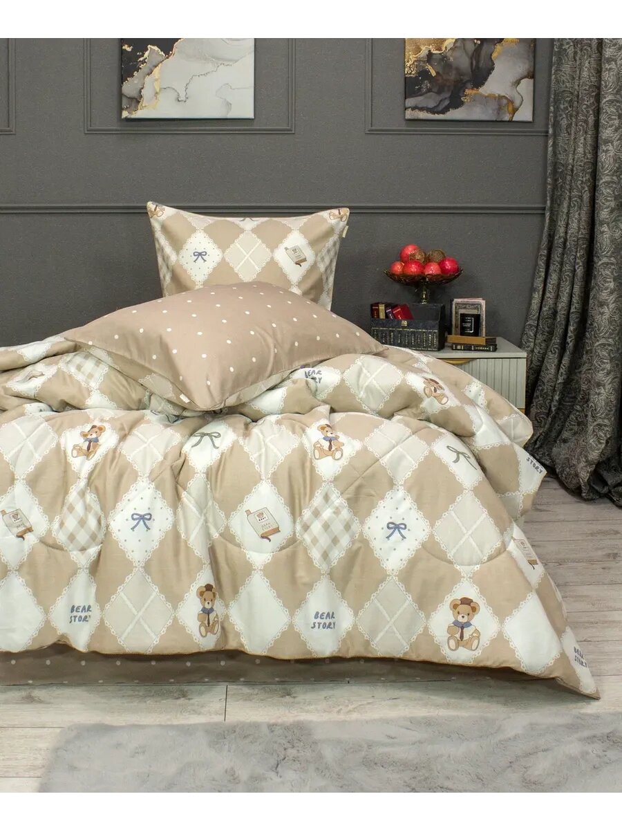 Постельное белье Детское 1,5-спальное с Одеялом Казанова