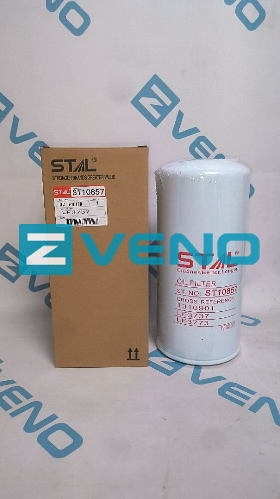 Фильтр масляный STAL ST10857 (LF3737; P550452; 1309511; 1310901; 1529643; 99484067) DAF Liebherr Renault