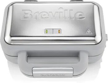 Breville Вафельница huafubing, белый, серебристый